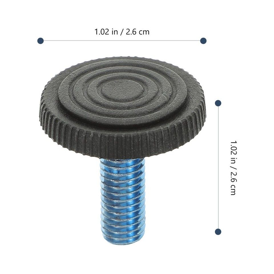 20 Pcs Rubber Furniture Leveler Glide Leveling Feet Threaded Table ...