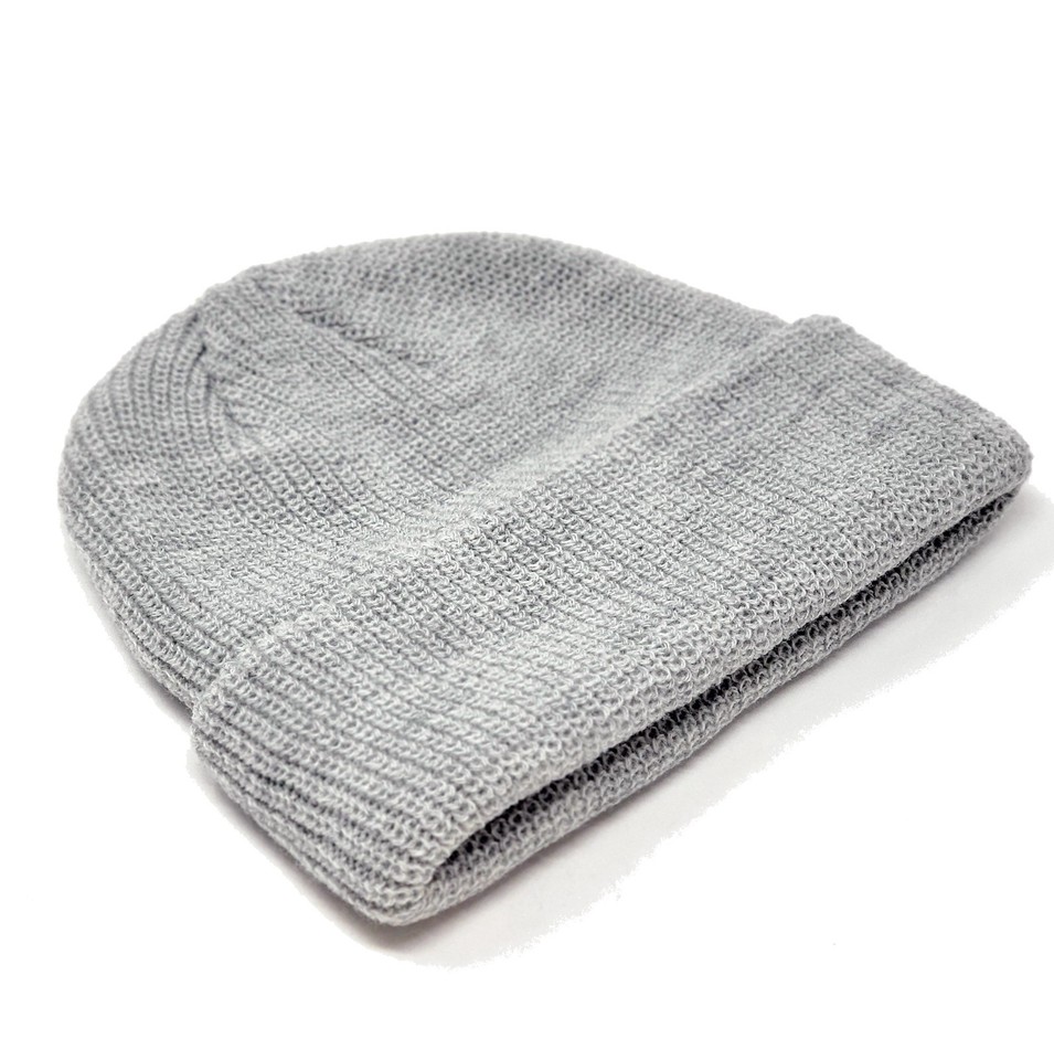 Loon bird embroidered dock docker beanie hat - heather grey | eBay