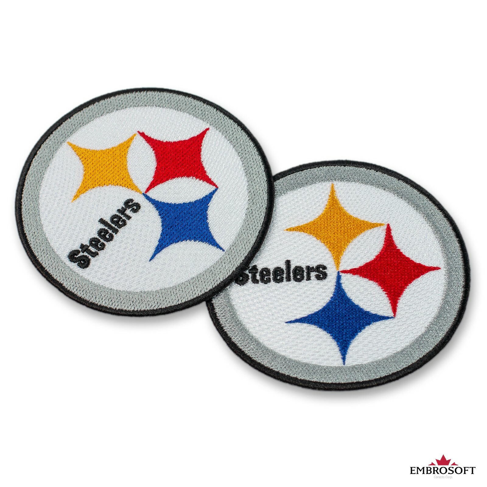 Pittsburgh Steelers Patch, American Football Team Logo, Embroidered ...