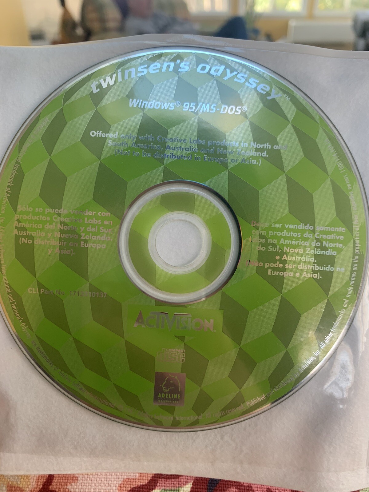 Twinsen’s Odyssey PC Windows 95/Ms-Dos CD Rom | eBay