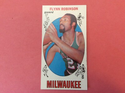 1969 Topps #92 Milwaukee Bucks Flynn Robinson Rookie NRMT CONDITION | eBay