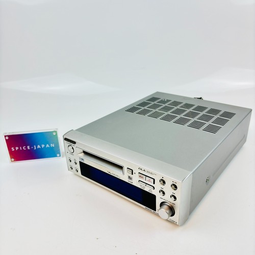 ONKYO MD-105FX Hi-MD MD Recorder High Speed Audio MDLP Silver Tested ...
