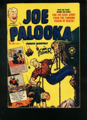 JOE PALOOKA #55 1951-BOXING COMIC-HAM FISHER-LITTLE MAX FN | eBay