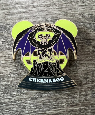 DISNEY CHERNABOG EAR GLOBE LE 3500 PIN | eBay