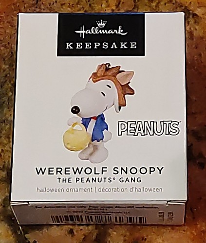 Hallmark Mini Ornament 2022 Peanuts WEREWOLF SNOOPY 22-26 | eBay