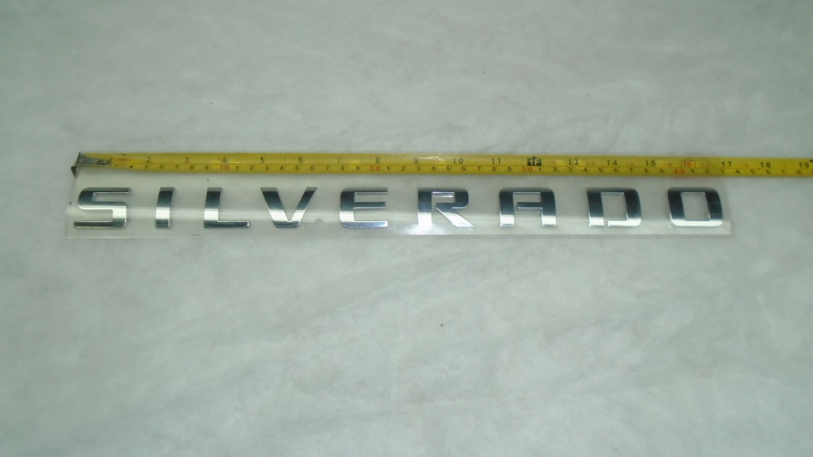 OEM Chrome Silverado 1500 Emblem Badge letter 3D Emblem 2500HD New 1 Pc ...
