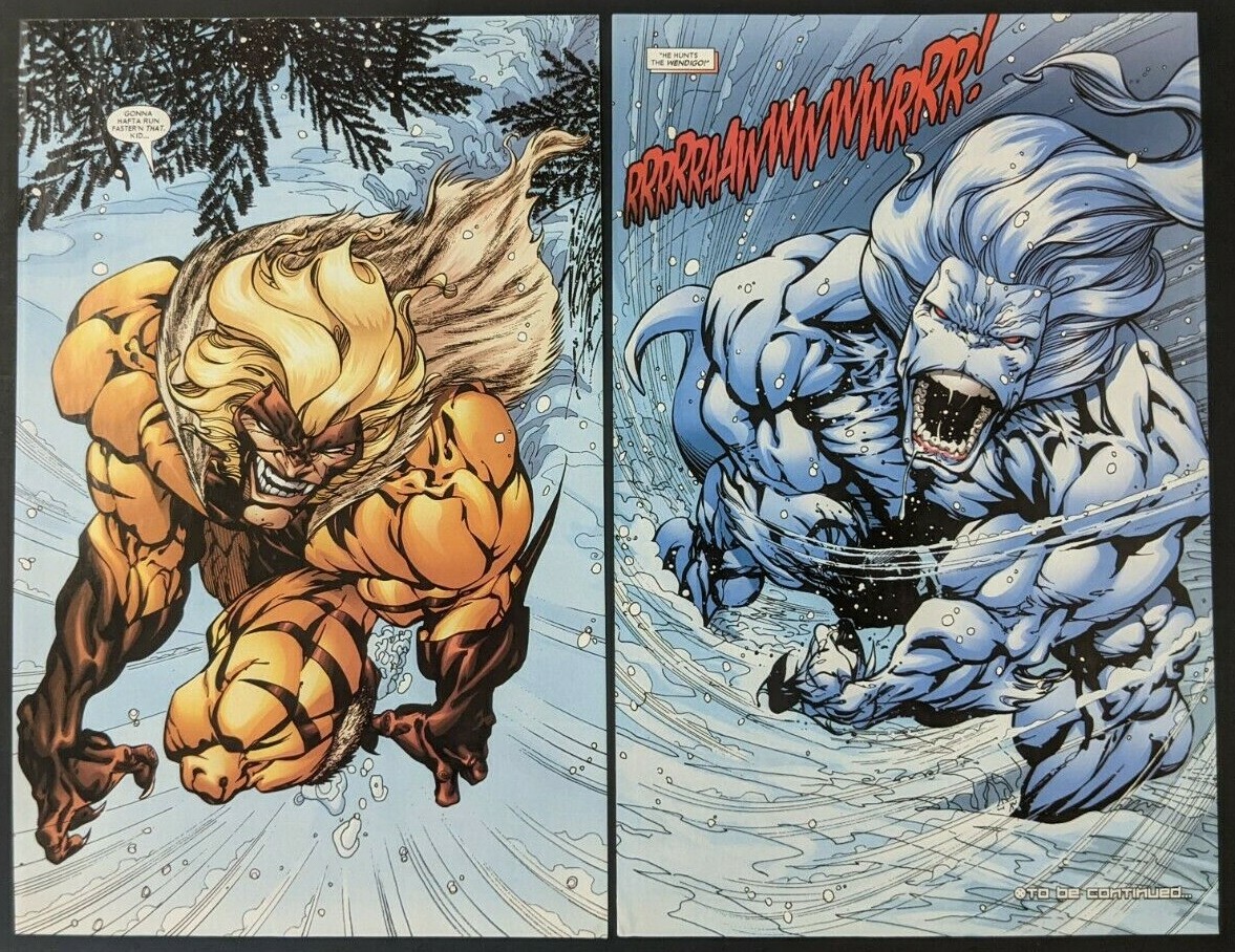 Sasquatch Vs Wendigo
