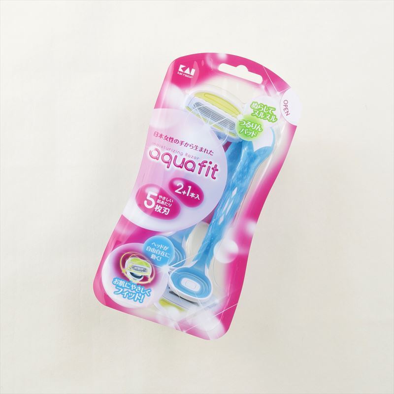 Kai Aqua Fit 5-blade Lady's Disposable Shaving Razor for sale online | eBay