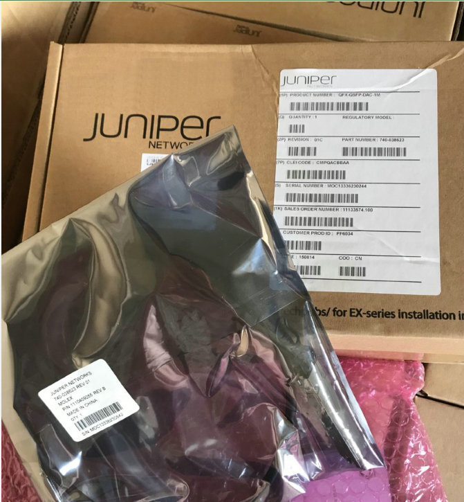 JUNIPER QFX-QSFP-DAC-3M QSFP+ 40G Stack cable Switch cable | eBay