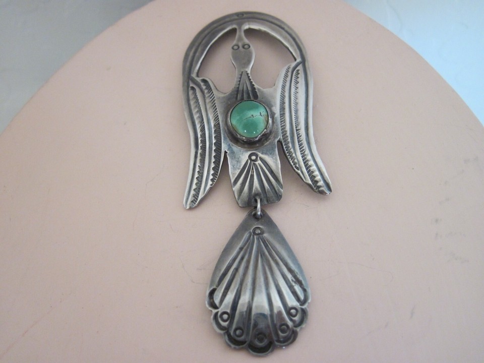 Antique Native American Peyote Bird Pin | eBay