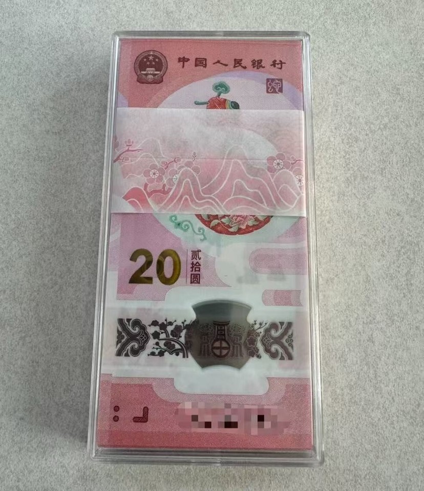 2025 China 20 YUAN Paper Money Lunar Series New Year Snake Banknotes/1 ...