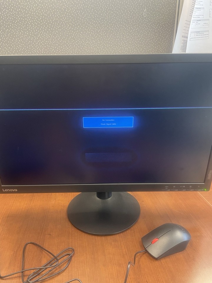 Lenovo T2324dC 23" ThinkVision 1920 X 1080 LED Monitor w/ Cable & Stan ...