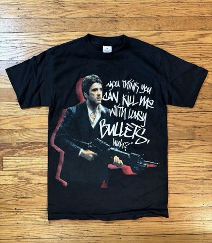 Men’s Y2K Scarface Tony Montana Graphic Shirt S NWOT | eBay