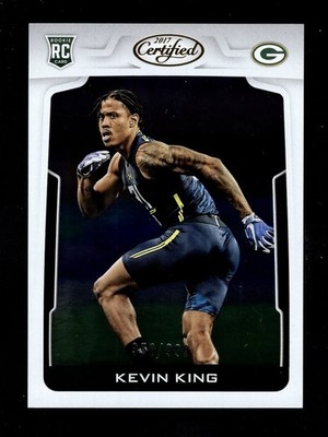 2017 CERTIFIED #172 KEVIN KING RC 350/999 PACKERS | eBay