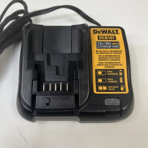 Dewalt DCB107 12v/20v MAX Lithium Ion Charger | eBay