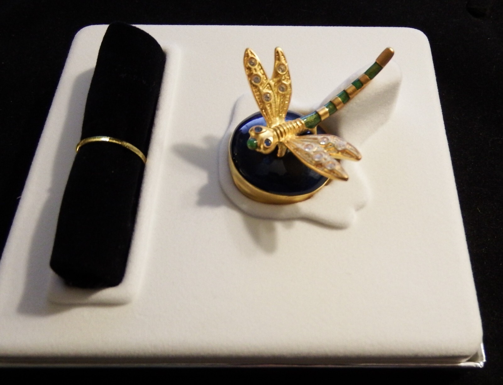 Estee Lauder Pleasures Precious Dragonfly Compact for Solid Perfume NEW ...