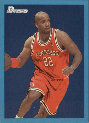 2009-10 Bowman '48 Blue Milwaukee Bucks Basketball Card #43 Michael ...