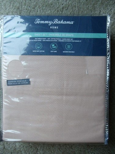 Tommy Bahama Stone Washed Solid Bed Sheet Set ~ NEW ~ Queen Size | eBay