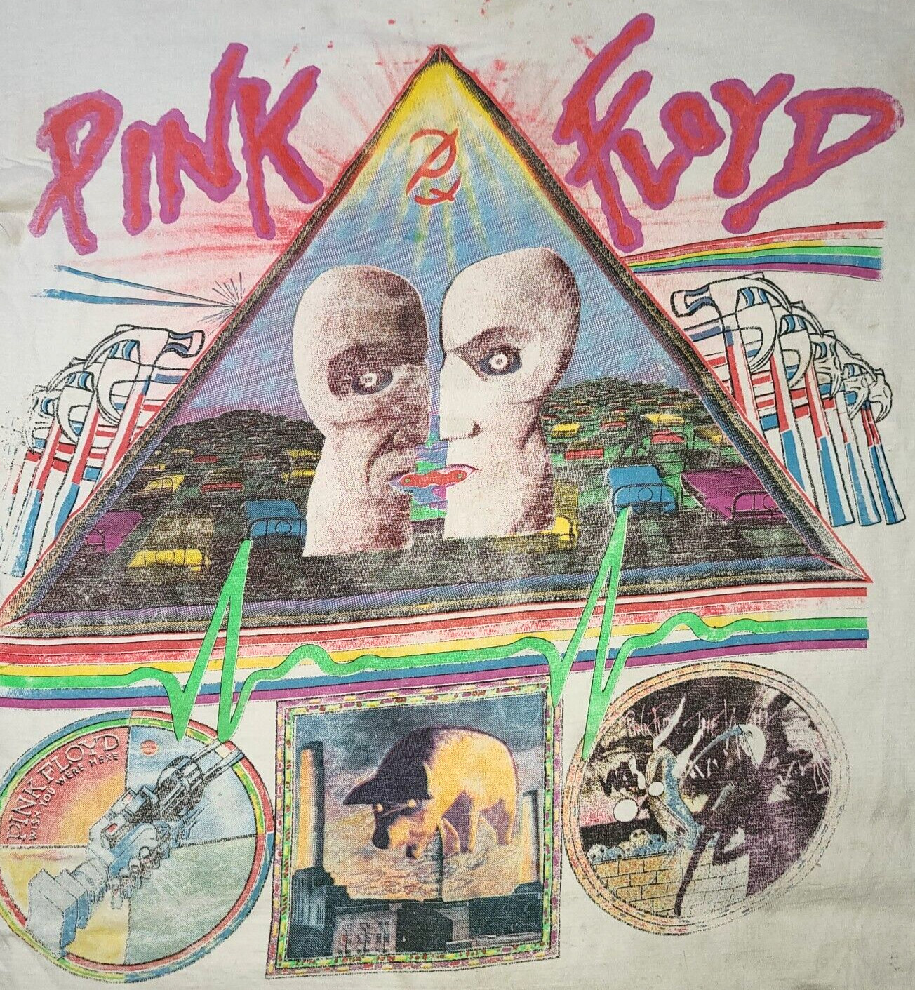 Rare VINTAGE 1994 Pink Floyd Division Bell CONCERT TO… - Gem