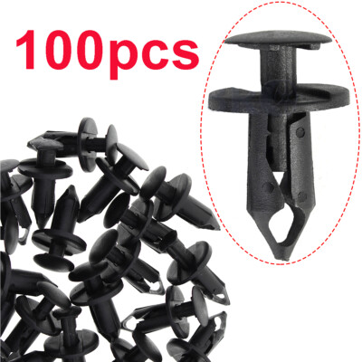 100pcs Clips Fender Bumper Rivets For 21030249 Ford N807389S Chrysler ...
