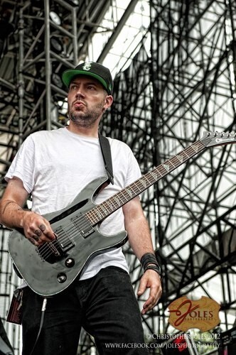 CHARVEL DESOLATION DX-1 ST GUITAR - MATT WICKLUND of GOD FORBID - STAGE ...