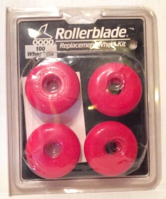 Rollerblade Replacement Wheel Kit (new) NOS Roller Skates Skating | eBay
