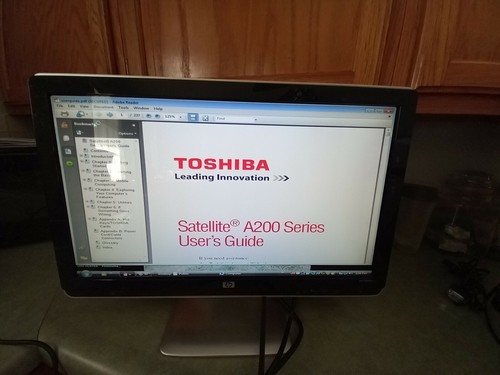 HP Pavilion 2009 Computer Monitor 20" Widescreen LCD FV583 | eBay