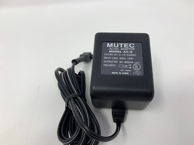 AC-5 Keyboard Power Adapter (Replaces Casio AD-5) 110V AC to 9V DC 850 ...