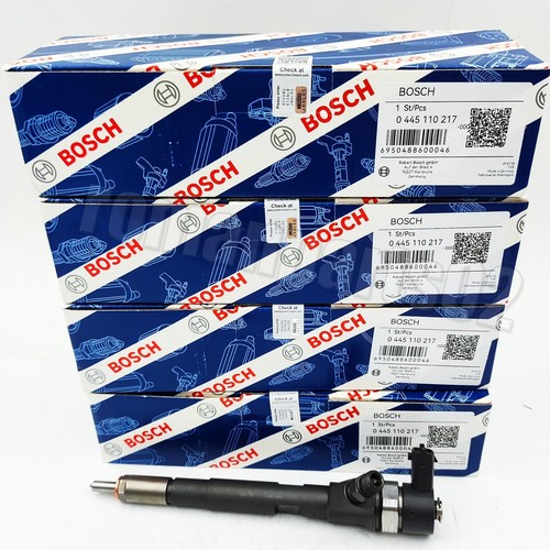 4X Diesel Fuel Injector 0445110217 For Bosch Jeep Liberty CRD 2.8L 2005 ...