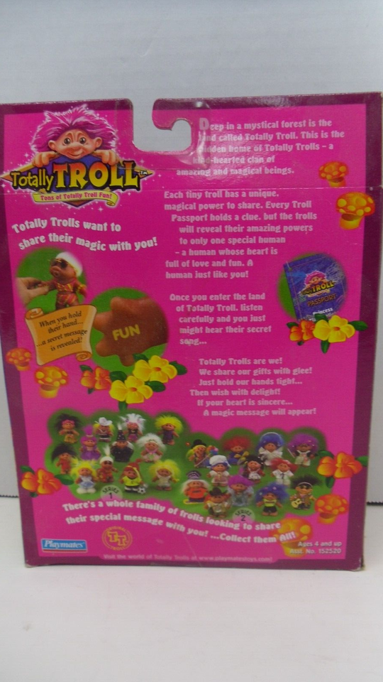 2001 Totally Trolls Hans V. Fefferdane 152534 Playmates series 1. NIB ...