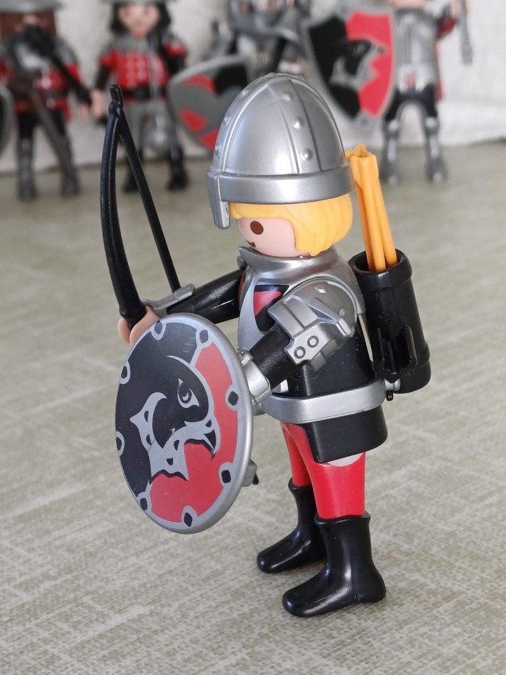 Playmobil Set 6 Falcon Knights includes King Knight, Swords, Shields ...