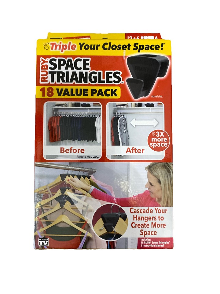 RUBY SPACE TRIANGLES 18 Value Pack (As Seen On Tv) Per Box | eBay