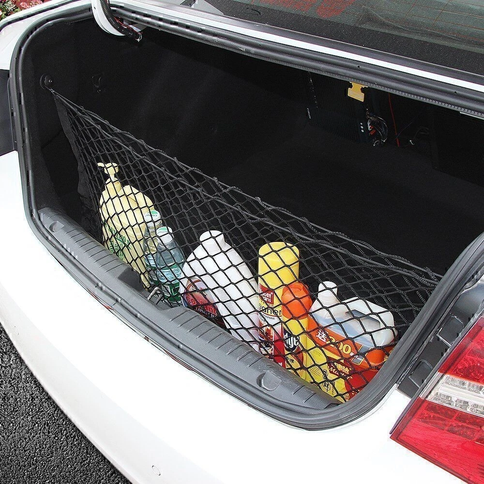 Truck Bed Cargo Net Storage Net Trunk Mesh Organizer Envelope Cargo Net ...