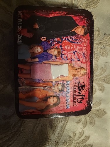 2002 BUFFY THE VAMPIRE SLAYER MINI TIN LUNCH BOX FILLED WITH BUFFY ...