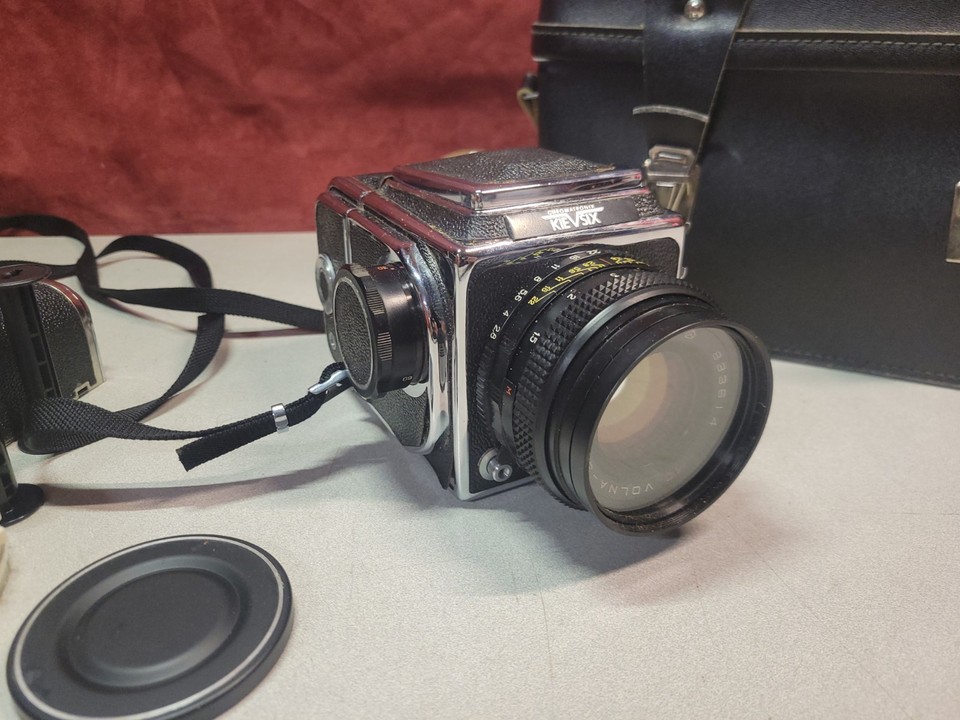SALUT-C w/ Volna 3 Lens (Kiev-88 Hasselblad) 6x6 SLR Medium Format ...