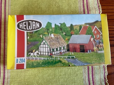 Heljan HO B 204 Frame House With Barn in sealed box | eBay