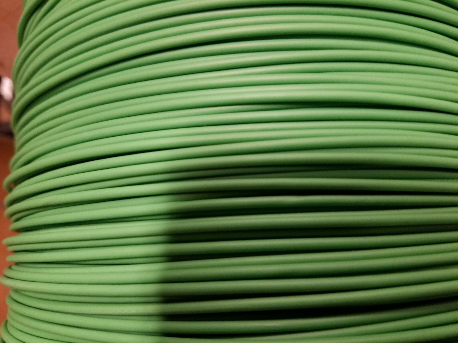 AUTOMOTIVE WIRE 18 AWG HIGH TEMP GXL STRANDED LIGHT GREEN 100 FT ON A ...