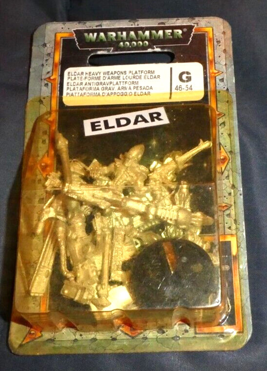 GW Warhammer 40K Eldar Heavy Weapons Platform 46-54 2004 - METAL OOP MIB RARE | eBay