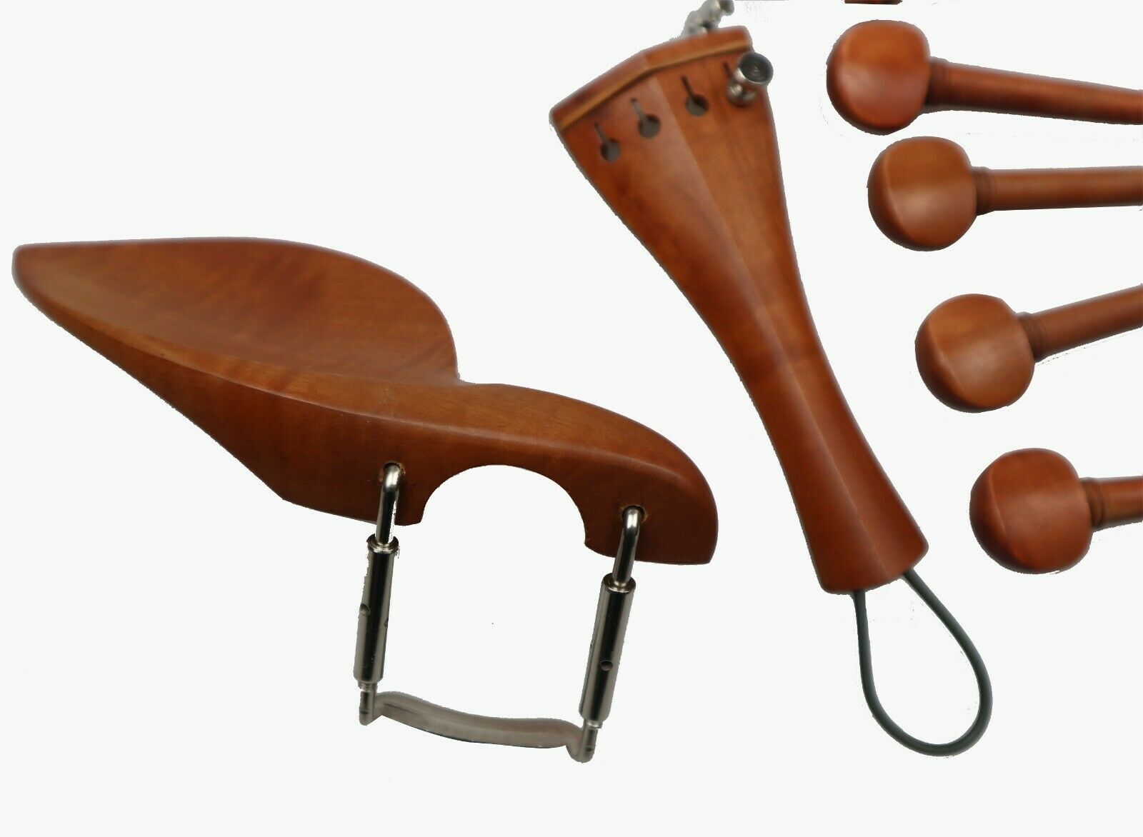 4/4 violin parts pegs tail chin rest, datewood with clamp trimmer | eBay