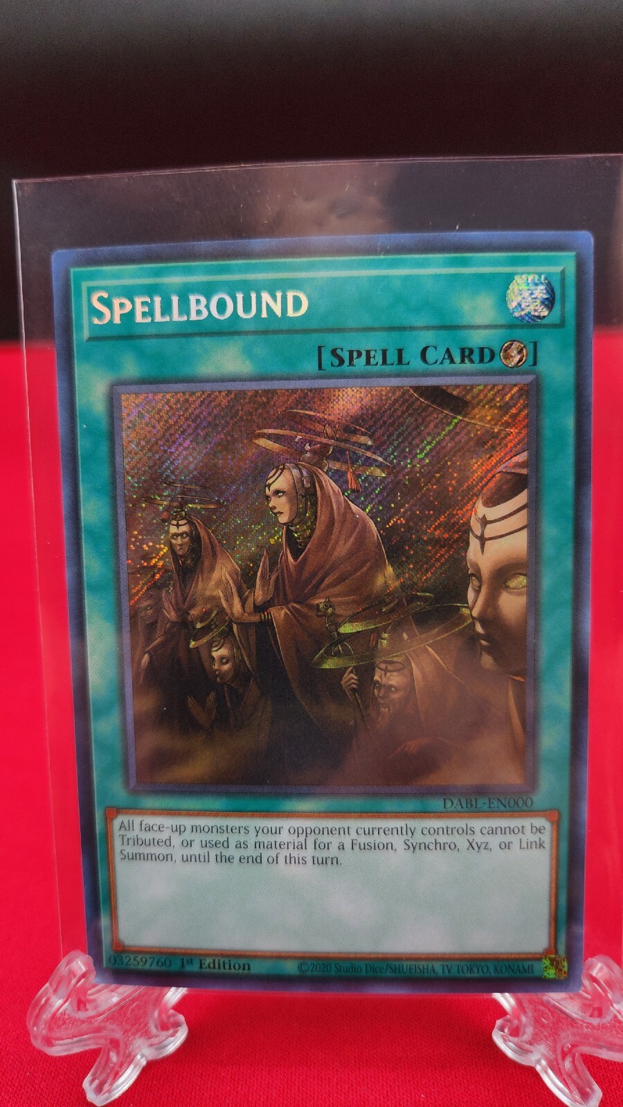 Yu-Gi-Oh! TCG Spellbound Darkwing Blast DABL-EN000 1st Edition Secret Rare for sale online | eBay