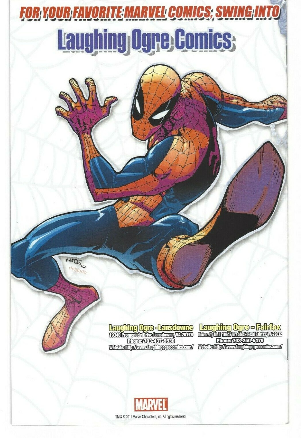 AMAZING SPIDER-MAN #666 Laughing Ogre Comics Variant Cover 2011 Marvel ...