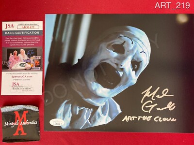 Mike Giannelli All Hallows Eve autographed signed 8x10 photo Art the ...