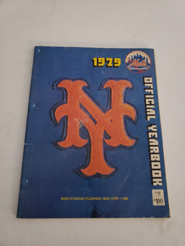 1979 NEW YORK METS Yearbook JOE TORRE Lee MAZZILLI Willie MAYS Hall Of ...