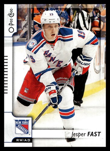 2018 O-Pee-Chee #472 Jesper Fast New York Rangers | eBay