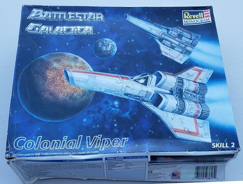 Revell Colonial Viper - Battlestar Galactica kit Open Box - Read ...