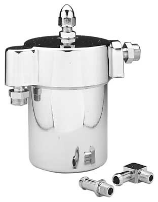 Harley Chrome Spin-On Oil Filter Kit For Panheads Knuckleheads Canister ...