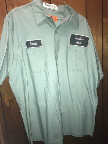 Mechanic Button Up Shirt Work Uniform Short Sleeve and hi-visility | eBay
