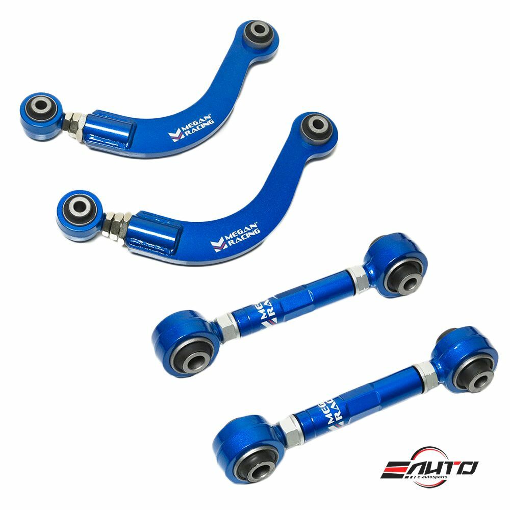 MEGAN 4pc Rear Toe + Upper Camber Control Arm for Mazda 6 Mazda6 GH 09 ...