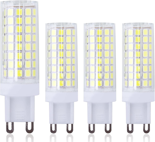 10W G9 LED Bulbs (4 Pack)-102 Leds 2835 SMD 80W Halogen Enquivalent G9 ...