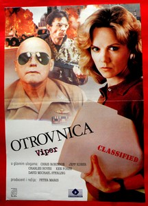 VIPER 1988 LINDA PURL JAMES TOLKAN JEFF KOBER UNIQUE EXYU MOVIE POSTER | eBay